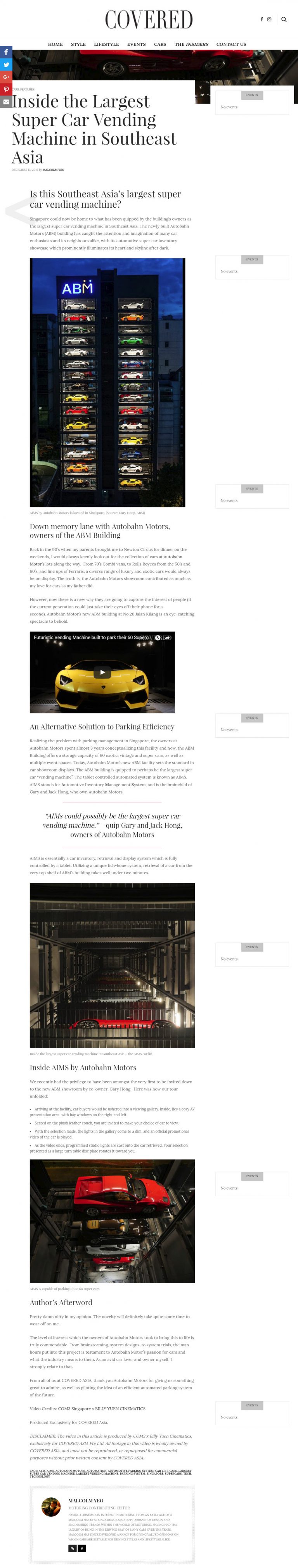 COVERED ASIA | AUTOBAHN MOTORS